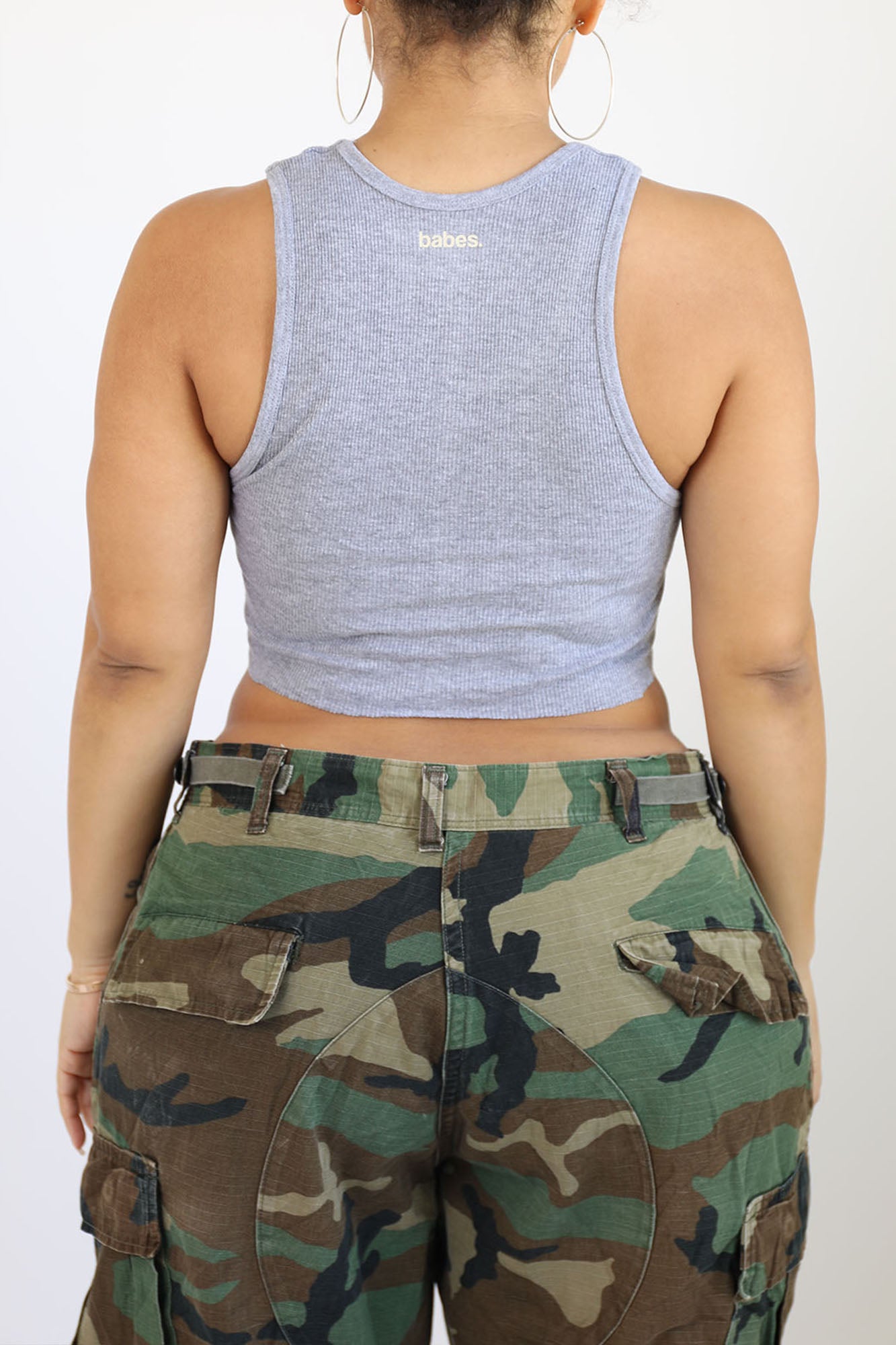 Crop Muscle Tank – BABES