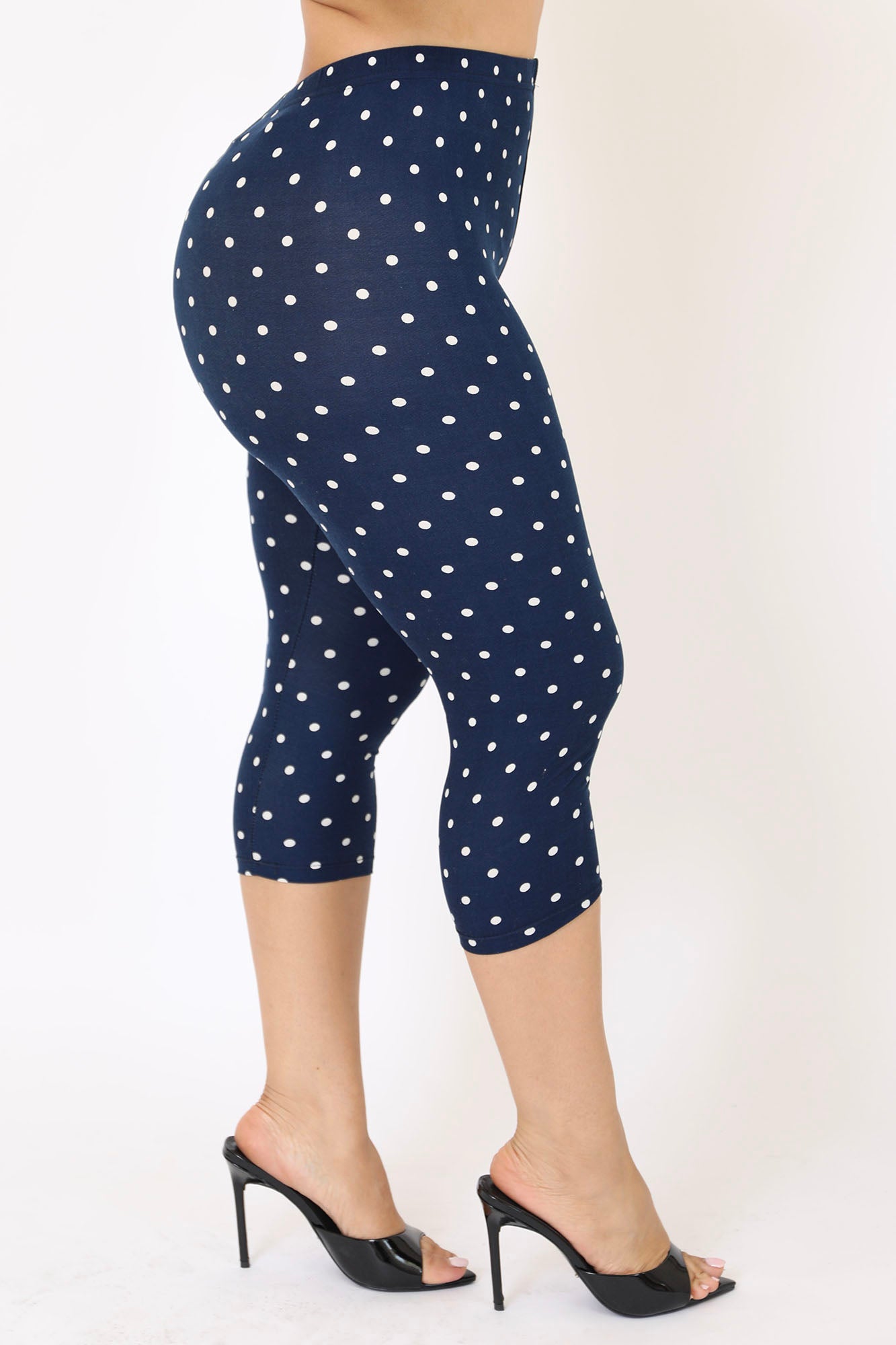 The Capri in Polka Dot (navy) – BABES
